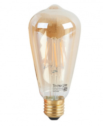 Compra Tecnolite Foco Vintage Regulable LED E27 4.5W, 4DST64LEDFC27VH | Cyberpuerta.mx