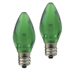 Compra Tecnolite Foco LED Tipo Vela, Luz Verde, Base E12 ...