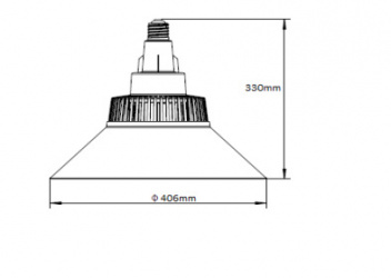 Compra Tecnolite Foco Industrial LED E40 80W, LHB-LED/080/65 ...