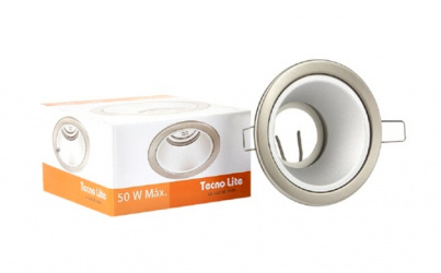 Compra Tecnolite Lámpara GX5.3 Techo Plata YD-525/S | Cyberpuerta.mx