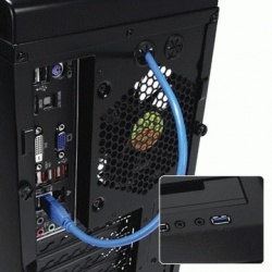 Compra Gabinete Thermaltake V9 BlacX Edition con Fuente de Standard PS2 ...