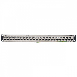 Compra Tripp Lite by Eaton Panel de Parcheo Cat6a, 24, 1U, N254-024-SH-6A | Cyberpuerta.mx