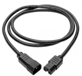 Compra Tripp Lite by Eaton Cable de Poder C14 Coupler Macho, Negro ...
