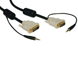 Compra Tripp Lite by Eaton Cable DVI de Doble Enlace con Audio, 1.8m, Negro P560-006-A ...
