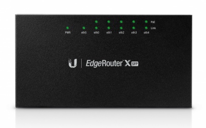 Compra Ubiquiti Networks ER-X-SFP Router Negro 5x RJ-45 | Cyberpuerta.mx