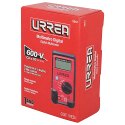 Compra Urrea Multímetro Digital UD12, 200 - 600V, 45 - 450Hz, UD12 | Cyberpuerta.mx