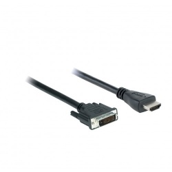 Compra V7 Cable HDMI Macho - DVI-D Macho, 2m, Negro, V7E2HDMIDVID-02M-2N | Cyberpuerta.mx