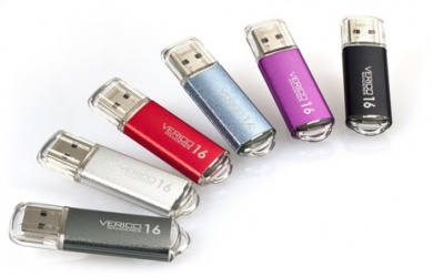 Compra Memoria USB Verico VM04L, 16GB, USB 2.0, Plata 1UDOV-M4SRG3-NN ...
