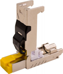 Compra Vertical Cable Plug RJ-45 Blindado Cat6/6A Oro/Amarillo, 012-024 ...