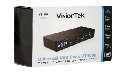Compra VisionTek Docking Station VT1000 DisplayPort, 3x USB 2x HDMI ...