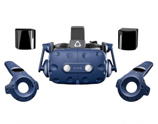 Compra VIVE Kit de Realidad Virtual, 110°, Azul VIVE PRO FULL KIT ...
