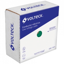 Compra Volteck Cable de Cobre 46062, 8 AWG, 100m, Verde, 46062 ...