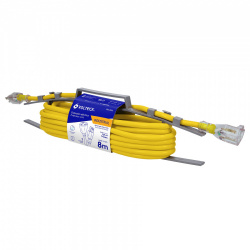 Compra Volteck Extensión de Uso Rudo 8 Metros Amarillo, 48067 ...