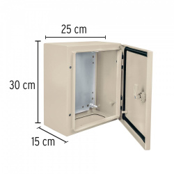 Compra Volteck Gabinete Metálico 25 x 15cm Crema, VOL-46381 ...