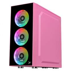 Compra Xtreme PC Gaming Gabinete Rosa 600W CXT320PK | Cyberpuerta.mx