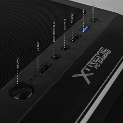 Compra Gabinete Xtreme PC Gaming Kronos Ventana, Midi-Tower, ATX/Micro ...