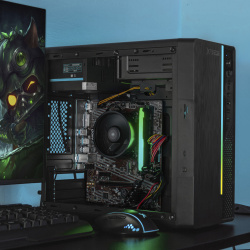 Compra Xtreme PC Gaming AMD R3 16GB 500GB SSD W10 + 23.8" XTPCR316GBVEGA8MUB | Cyberpuerta.mx