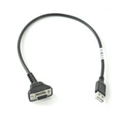 Zebra Cable USB A Macho - DB9 Hembra 45.72cm Negro CBL-58926-05 ...
