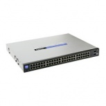 Switch Cisco Gigabit Ethernet SLM2048, 48 Puertos + 2 Combo, 96 Gbit/s ...