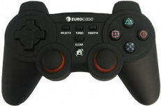 Eurocase Gamepad para PlayStation 3, Alámbrico, USB, Negro | Cyberpuerta.mx