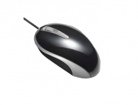 Mouse Genérico Óptico Alámbrico PS/2 Negro/Plata LM5035 | Cyberpuerta.mx