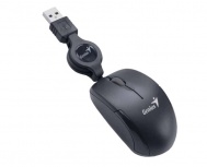 Mouse Genius Óptico Retráctil Micro Traveler, Alámbrico, USB, 1200DPI ...