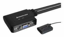 Iogear Switch KVM GCS22U, 2 Puertos USB/VGA | Cyberpuerta.mx