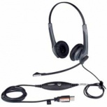 Jabra Headset GN2000 Duo UC, Alámbrico, USB, Negro | Cyberpuerta.mx