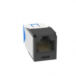 Panduit Jack de Red Mini-Com Cat6A UTP, RJ-45, Negro/Blanco ...