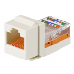 Panduit Jack de Red Cat5e de 8 Posiciones, RJ-45, Blanco | Cyberpuerta.mx