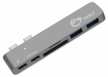 Siig Lector de Memoria JU-TB0312-S1, MicroSD/SD, USB-C, 40.000Mbit/s ...
