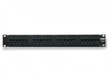 TE Connectivity Panel de Parcheo Cat5e, 24 Puertos RJ-45, 1U, Negro ...