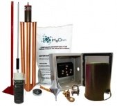 Total Ground Kit Pararrayos con Punta, 160 Metros - incluye Conector ...
