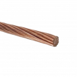 Viakon Bobina de Cable de Cobre Desnudo, 4 AWG, 7 Hilos, 100 Metros ...