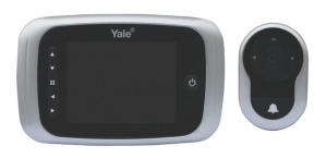 Yale Videoportero PRO JY7001, Monitor 3.5”, Inalámbrico, Cromo ...