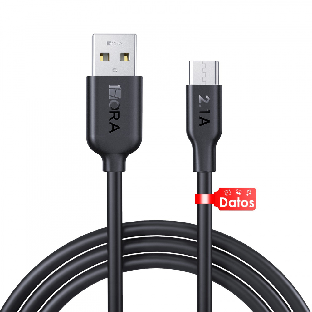 Compra 1Hora Cable USB-C Macho - USB-C Macho, 1 Metro, Negro, CAB237/BK | Cyberpuerta.mx