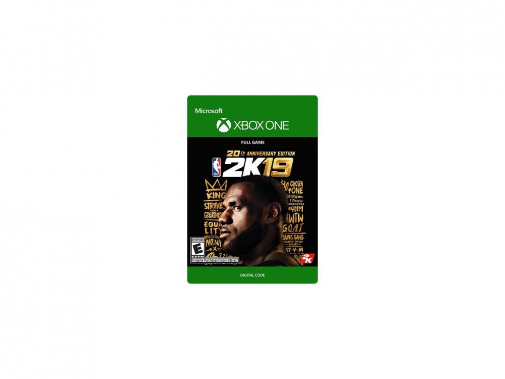 Compra NBA 2K19: 20th Anniversary Edition, Xbox One, G3Q-00559 | Cyberpuerta.mx