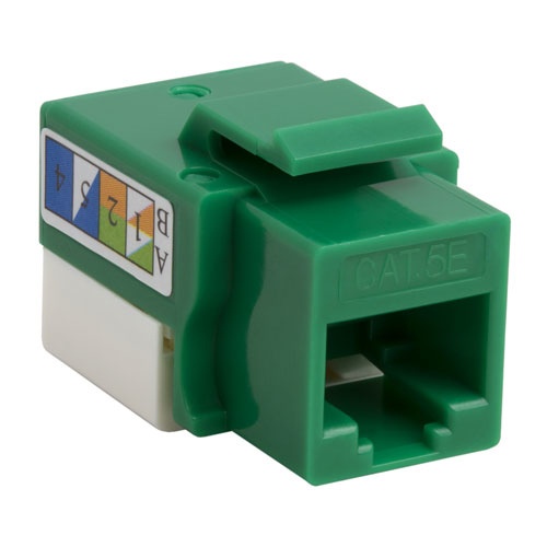 Compra 4XEM Jack de Red Cat5e Tipo Keystone, RJ-45, Verde, 4XKJC5EGN ...