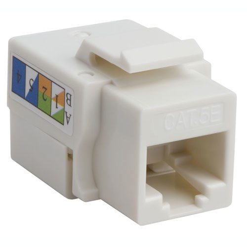 Compra 4XEM Jack de Red Cat5e Tipo Keystone, RJ-45, Blanco, 4XKJC5EWH ...