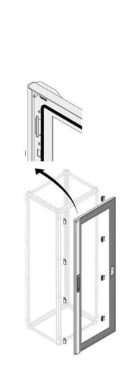 Compra ABB Puerta de Cristal IP65 PDLG2046, 40cm x 2m, PDLG2046 ...