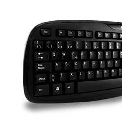Compra Teclado Acteck Estándar AT-2700, Alámbrico, USB, Negro WKTE-003 ...