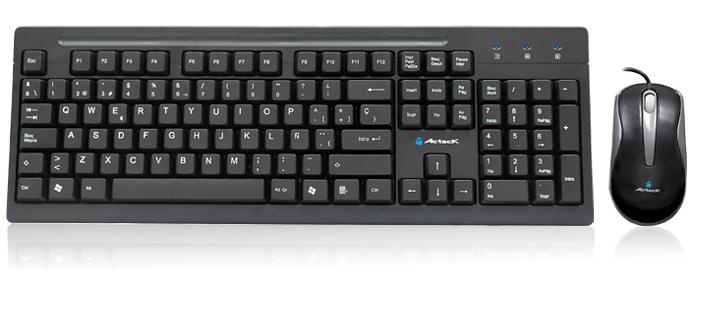 Compra Kit de Teclado y Mouse Acteck WKTE-005, USB, Negro WKTE-005 ...