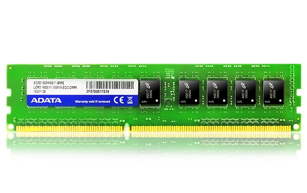 Compra Memoria RAM Adata DDR3, 1600MHz, 4GB, ECC, CL11, AD3E1600W4G11-B | Cyberpuerta.mx