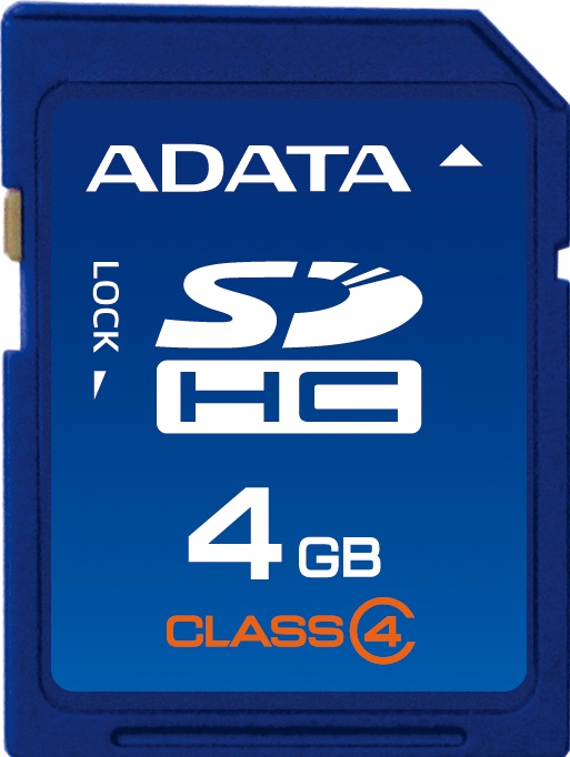 Compra Memoria Flash Adata, 4GB SDHC Clase 4 ASDH4GCL4-R | Cyberpuerta.mx