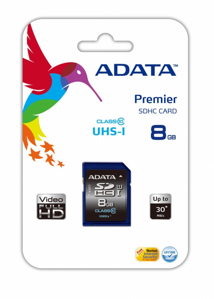 Compra Memoria Flash Adata Premier, 8GB SDHC, Clase 10 ASDH8GUICL10-R | Cyberpuerta.mx