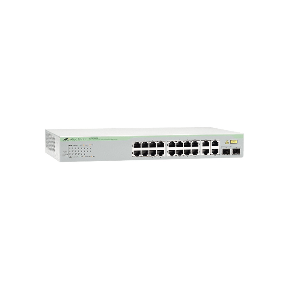 Compra Switch Allied Telesis Fast Ethernet WebSmart Administrable AT-FS750/20-10 | Cyberpuerta.mx