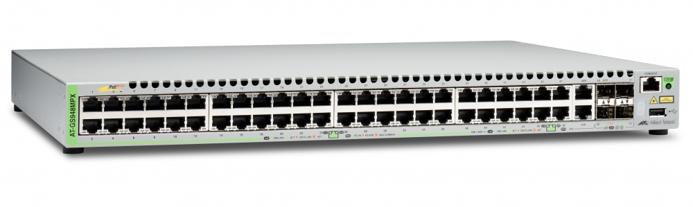 Compra Switch Allied Telesis Gigabit Ethernet 48 Puertos AT-GS948MPX-10 ...