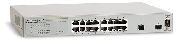 Compra Switch Allied Telesis Gigabit Ethernet GS950 16 Puertos AT-GS950/16-10 | Cyberpuerta.mx