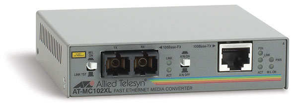 Compra Allied Telesis Convertidor de Medios Gigabit Ethernet AT-MC102XL-10 | Cyberpuerta.mx