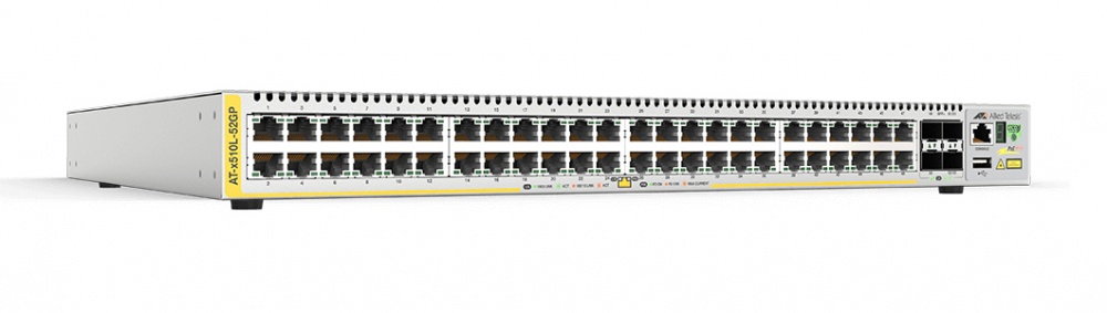 Compra Switch Allied Telesis Gigabit Ethernet AT-X510L-52GP-10, 48 Puertos | Cyberpuerta.mx